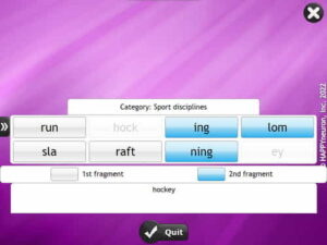 Verbal Fluency Worksheet - HappyNeuron Pro