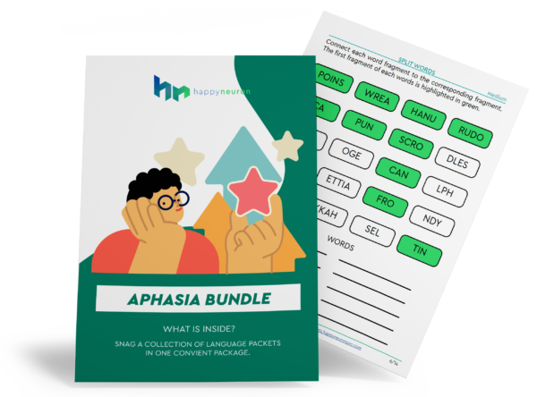 Aphasia-Focused Worksheets For Effective Language Practice