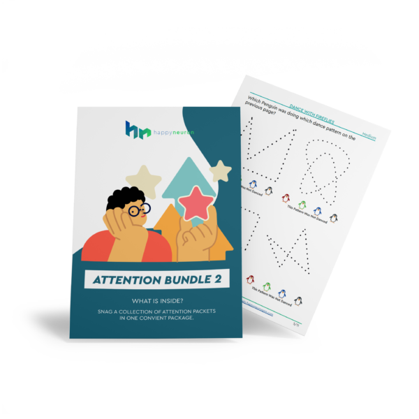 Visual Attention Worksheets & Activities | Science-based - PDF