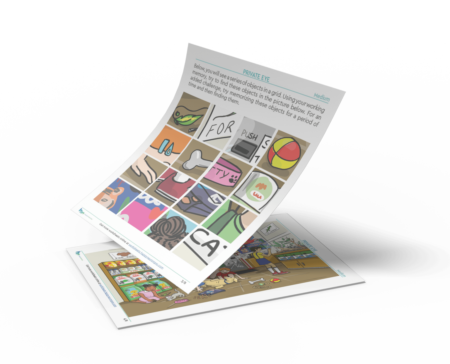 Mini Packets - HappyNeuronPro Worksheets