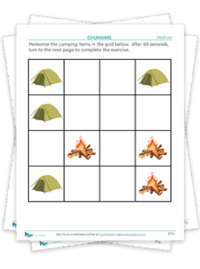 Short-term Memory Exercises for Adults + Kids | PDF