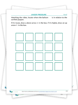 Visual-spatial Worksheets - HappyNeuronPro Worksheets