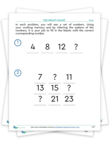 Mini-packet #11 - HappyNeuronPro Worksheets