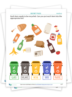 Mini-packet #4 - HappyNeuronPro Worksheets