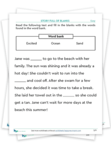 Cognitive Worksheets for Adults with Brain Injury | PDF
