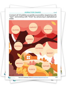 Cognitive Flexibility Worksheets Printable PDF | HappyNeuron Pro