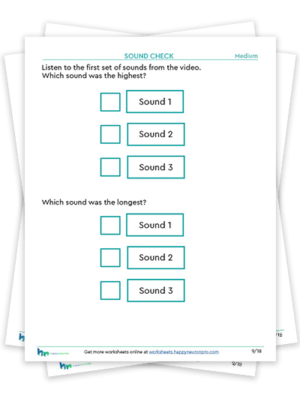 Attention Worksheets - HappyNeuronPro Worksheets