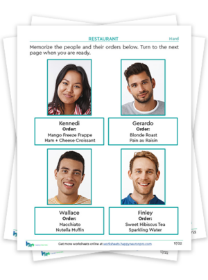 Coffee Shop Life Skills Activities | Great for Adults & Teens - PDF