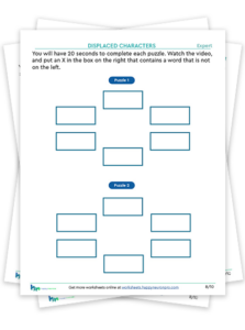 Stroke Rehabilitation Worksheets | Download and Print Today!