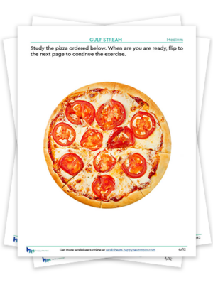 Visual Processing Speed Activities for All Ages - Pizza Palooza
