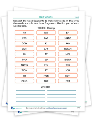 Word Retrieval Worksheets | Great for Adults with Aphasia