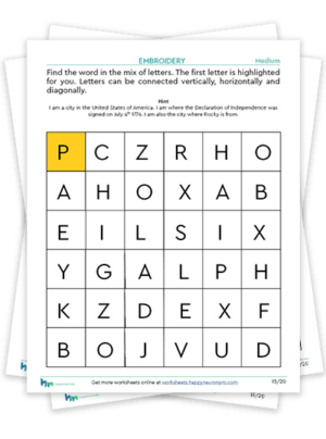 Free Worksheets For Occupational Therapists - New Every 2 Weeks!