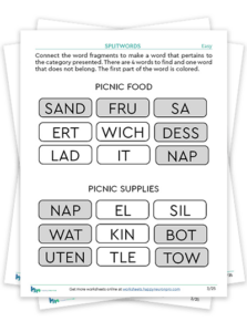 Cognitive Worksheets for Adults with Brain Injury | PDF