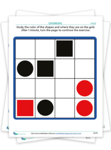 Short-term Memory Exercises for Adults + Kids | PDF