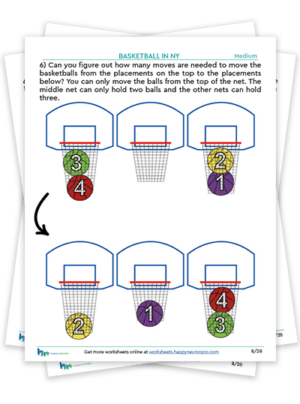 Free Cognitive Activities for Adults - HappyNeuronPro Worksheets