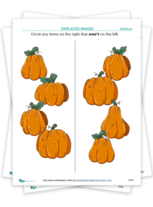 38 Visual Memory Worksheet Pages - HappyNeuron Pro