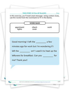 Free Cognitive Activities for Adults - HappyNeuronPro Worksheets