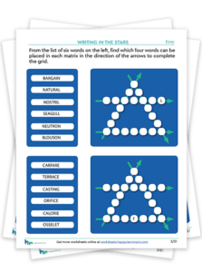 Verbal Attention Worksheet Packet | Printable PDF