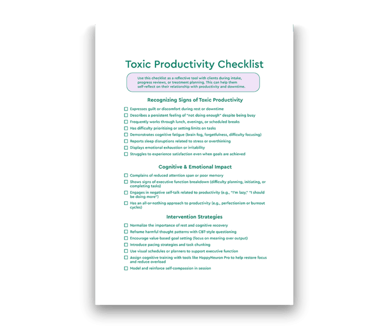 Free Executive Function Worksheets | Download and Print Today